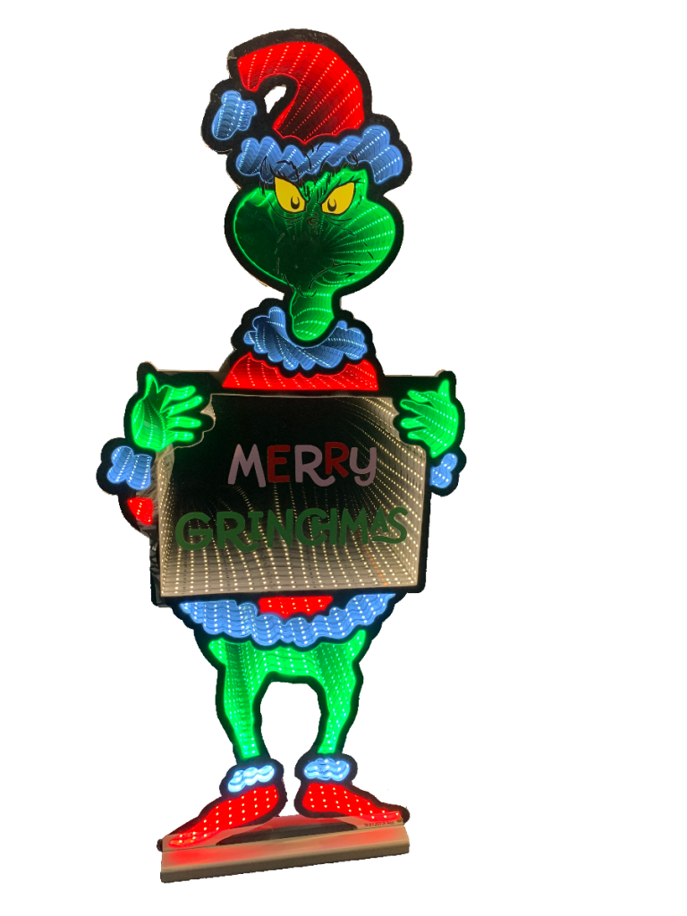 Grinch 92cm infinity light – Santa's Little Helper Australia – Online ...