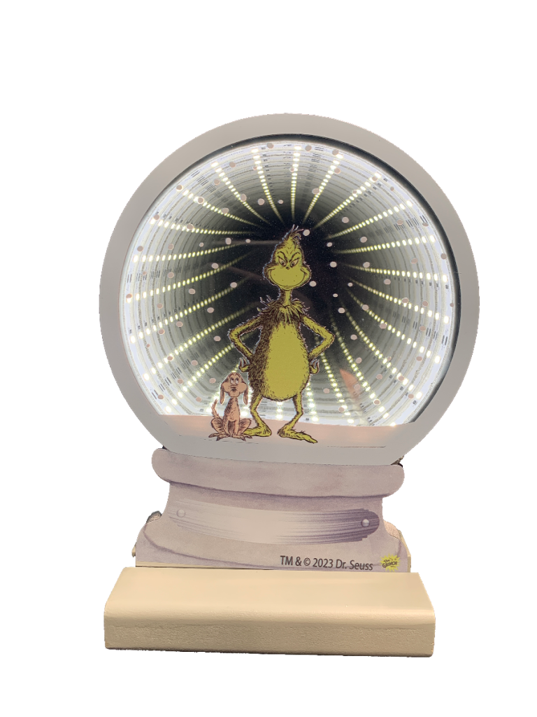 Grinch with max 20cm infinity light – Santa's Little Helper Australia ...